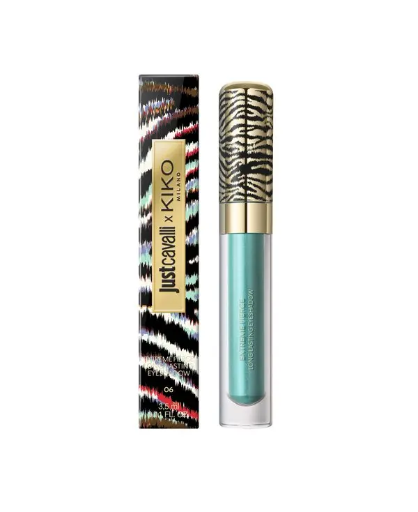 KIKO MILANO X Just Cavalli Extreme Fierce Long Lasting Eyeshadow - 06 Jade Waves