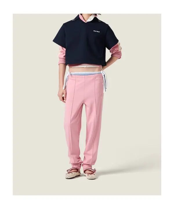 Miu Miu Technical Fabric Pants