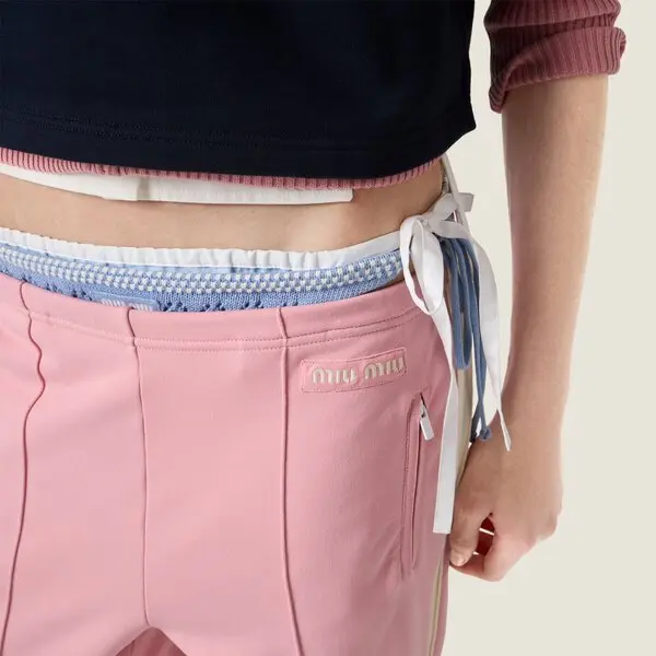 Miu Miu Technical Fabric Pants