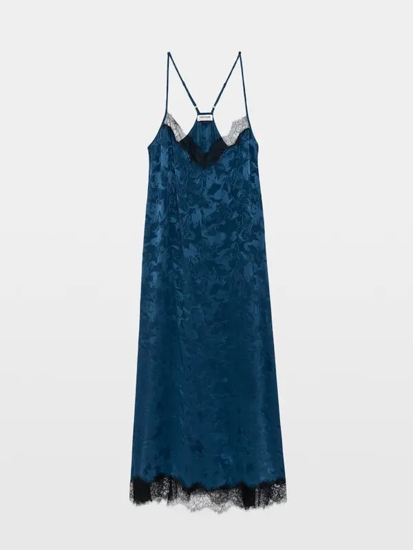 Zadig&Voltaire Respa Silk Dress - Marine
