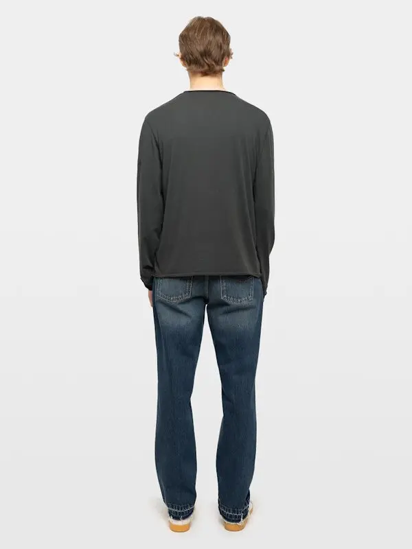 Zadig&Voltaire Monastir Henley T-shirt - Carbone