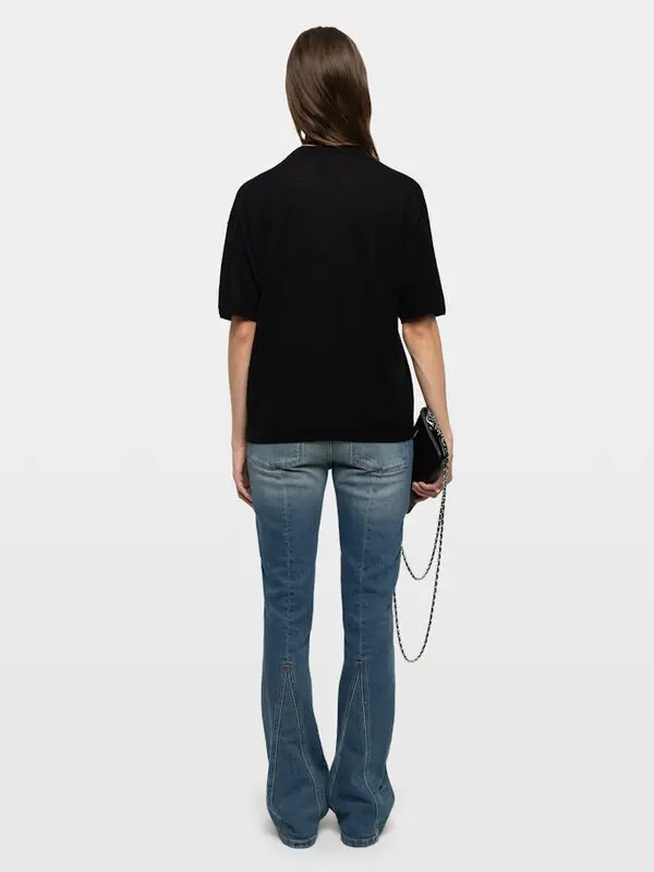 Zadig&Voltaire Idaz" Cashmere Sweater With Heart Motif