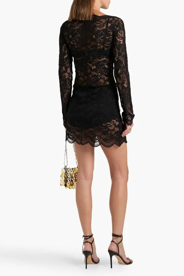Rabanne Lace Mini Dress