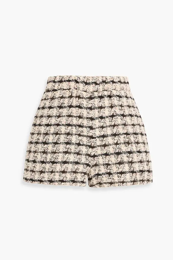 ANINE BING Lyle Metallic Tweed Shorts