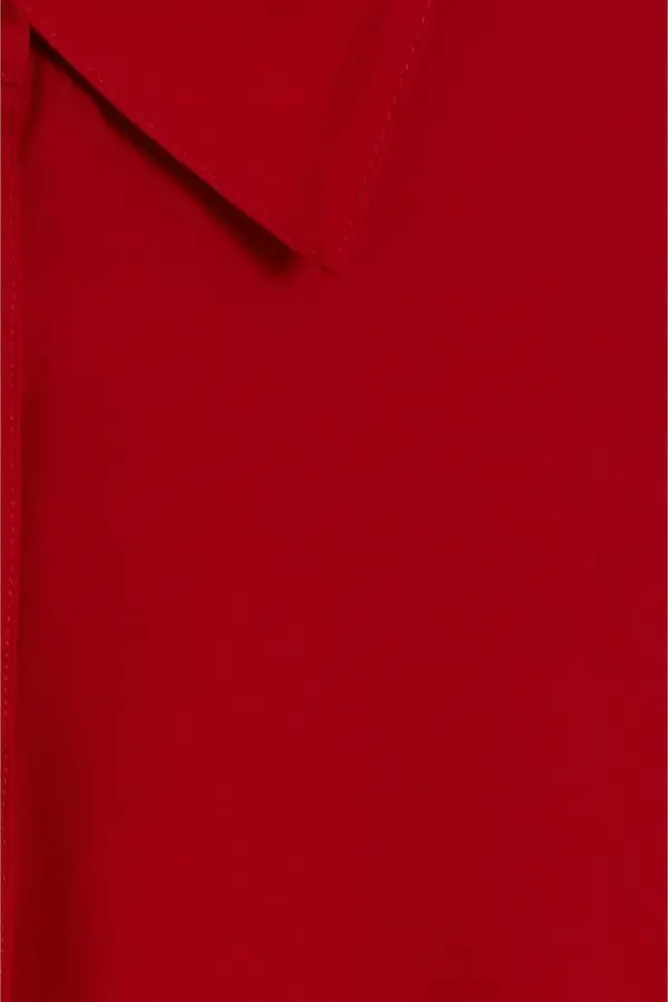 ANINE BING Bridget Silkblend Crepe De Chine Shirt