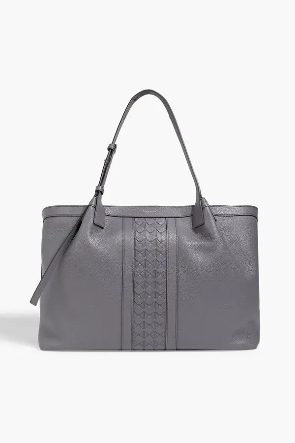SERAPIAN Secret Texturedleather Tote