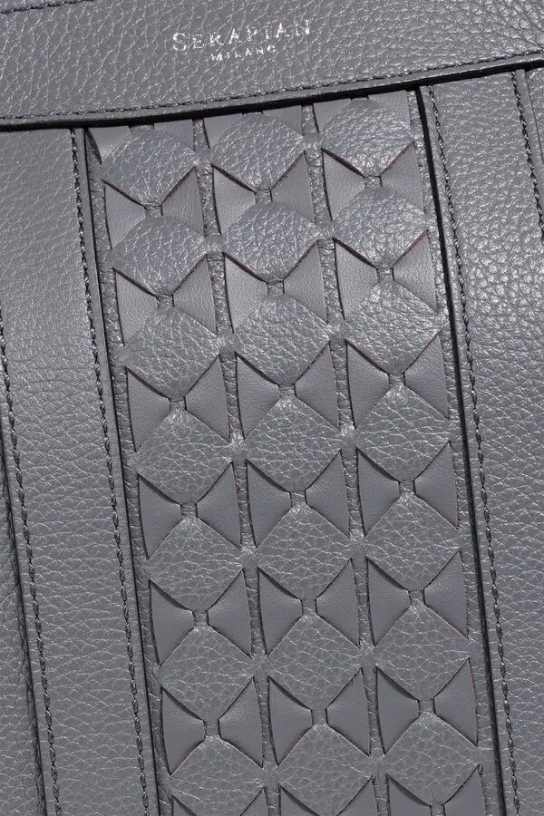SERAPIAN Secret Texturedleather Tote