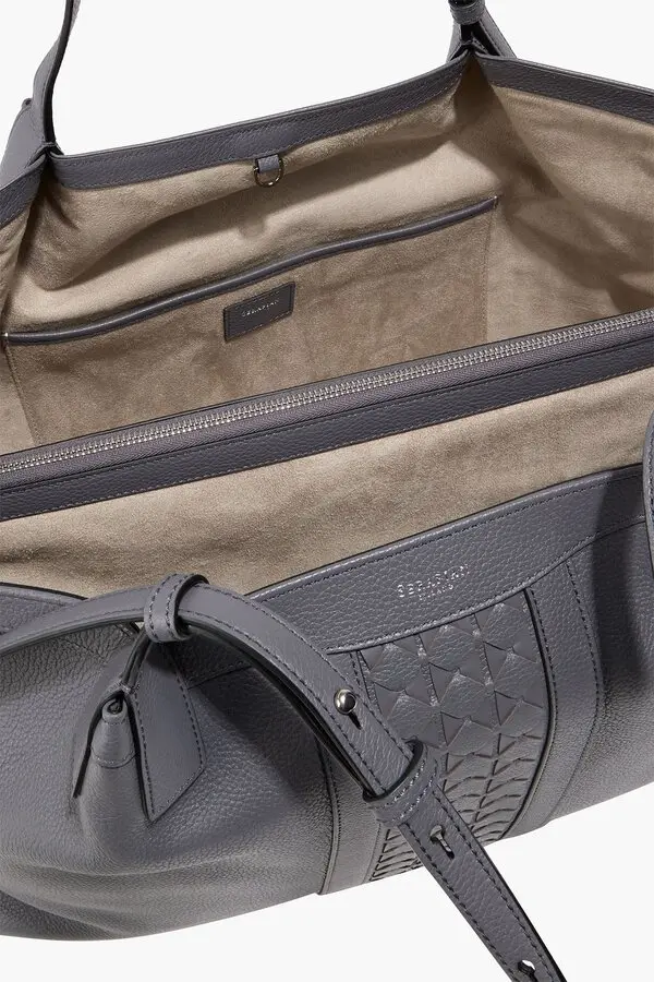 SERAPIAN Secret Texturedleather Tote