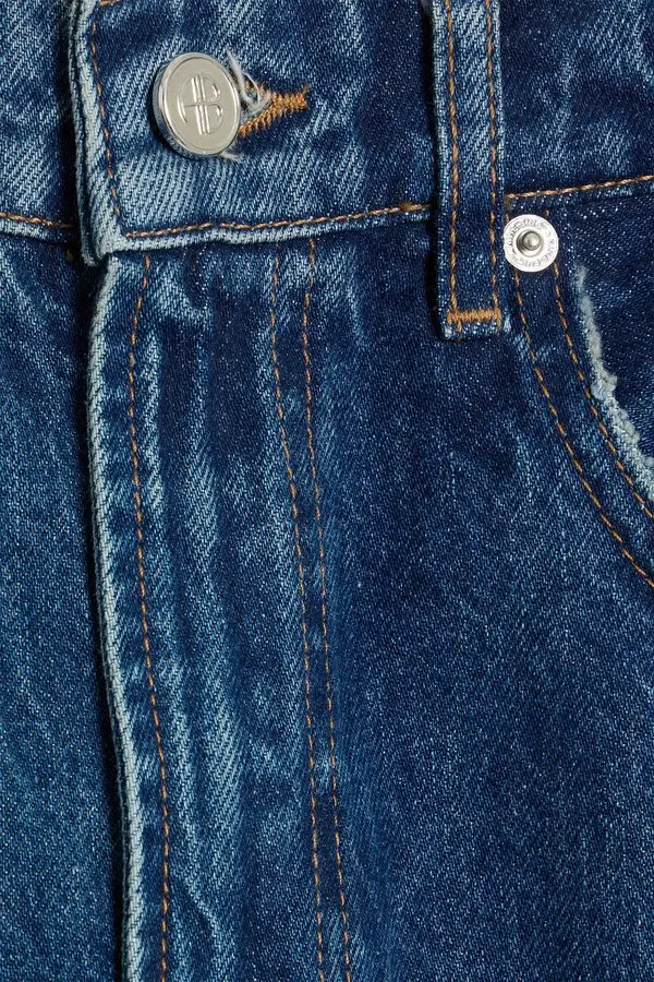 ANINE BING Rick High-rise Wide-leg Jeans