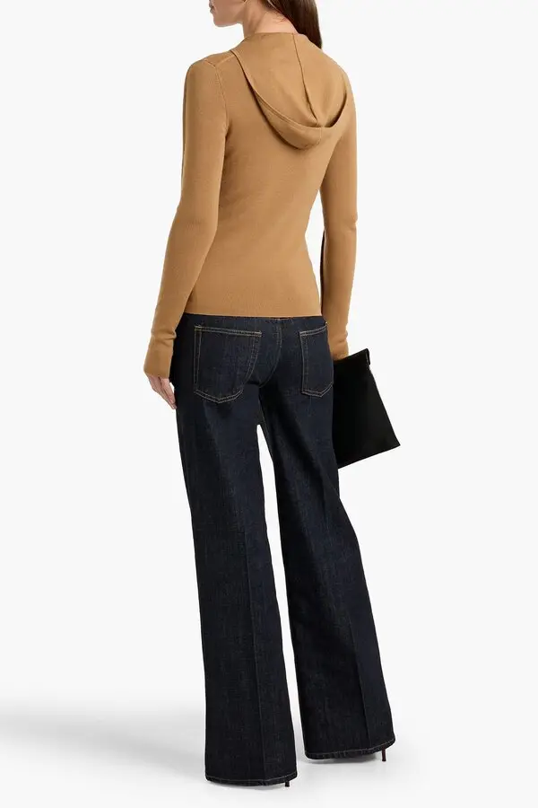 Victoria Beckham Highrise Wideleg Jeans