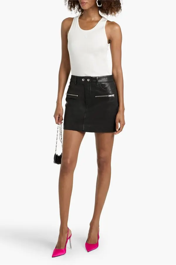 Rabanne Appliquéd Cottonblend Jersey Tank
