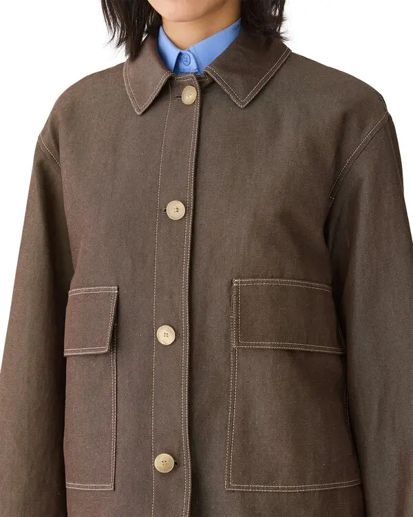 Lafayette 148 New York Workwear Jacket