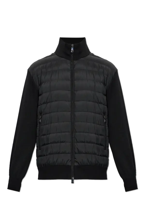 Paul & Shark Cardigan With Quilted Front
