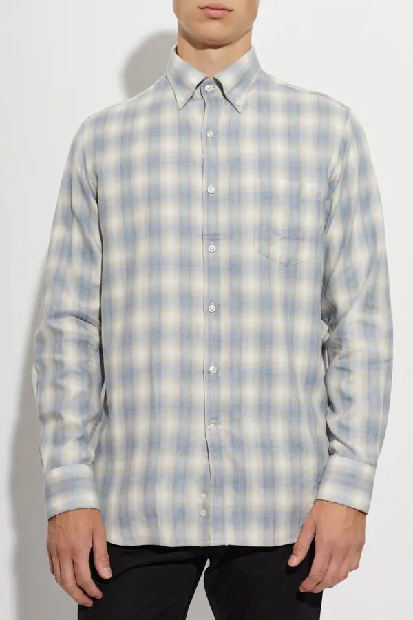 Paul & Shark Plaid Patterned Shirt
