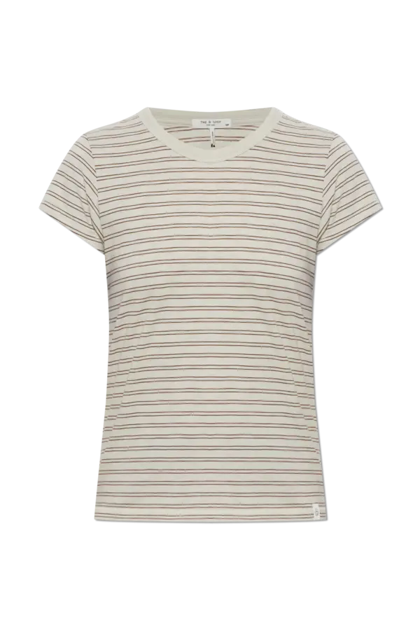 Rag & Bone T-shirt With A Striped Pattern