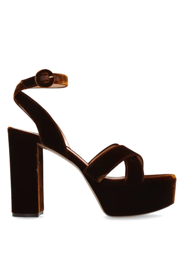 GIANVITO ROSSI Sabrina’ Platform Sandals - Brown