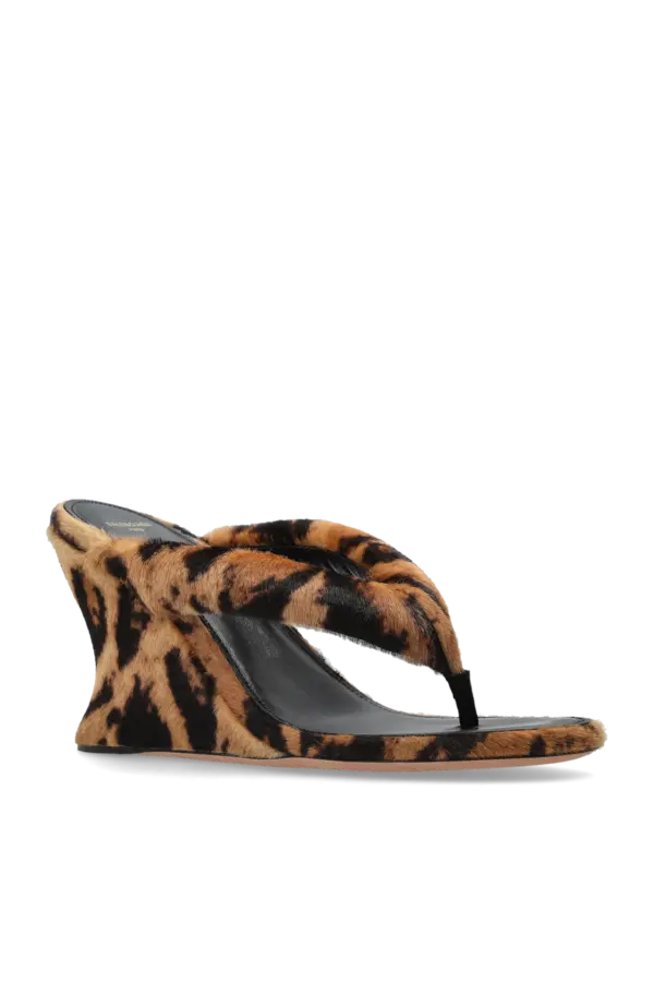 Balenciaga Wedge Heeled Slides ‘gaeta