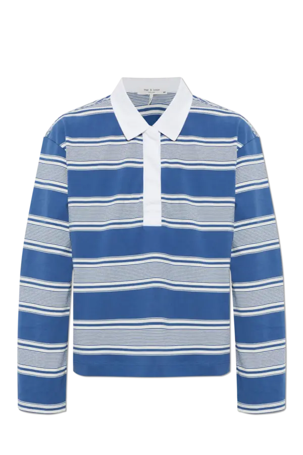 Rag & Bone Long Sleeve Polo