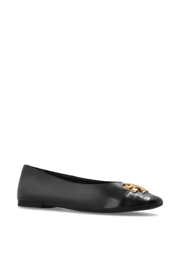 Tory Burch Charlie’ Leather Ballet Flats