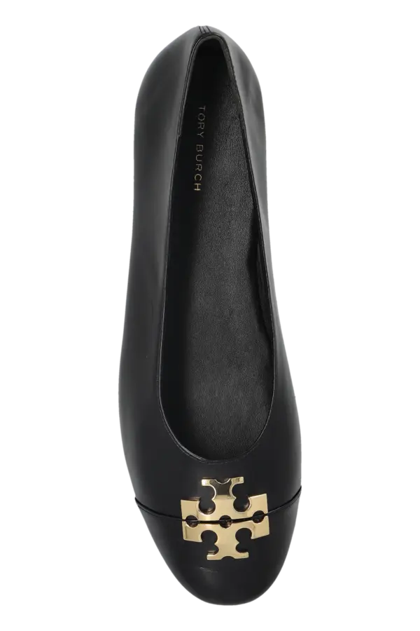 Tory Burch Charlie’ Leather Ballet Flats