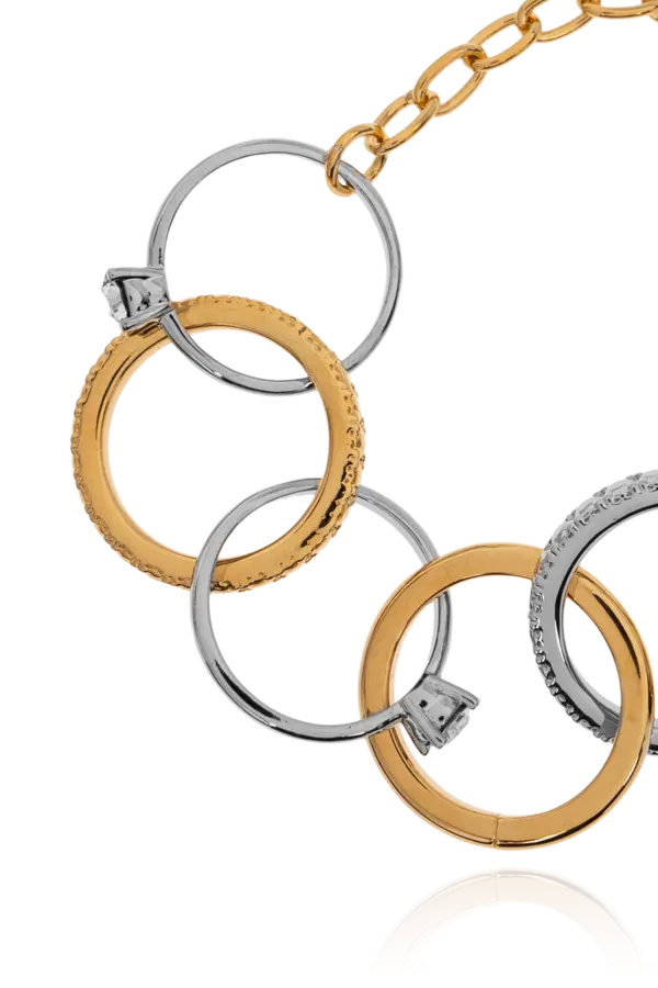 Moschino Bracelet With Shimmering Crystals