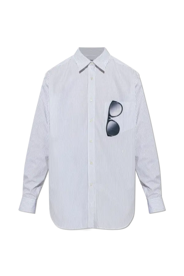 Moschino Shirt With Pocket - White