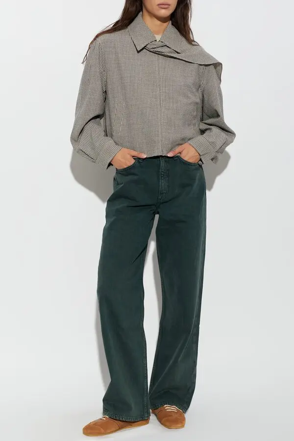 Rag & Bone Wool Jacket With Scarf
