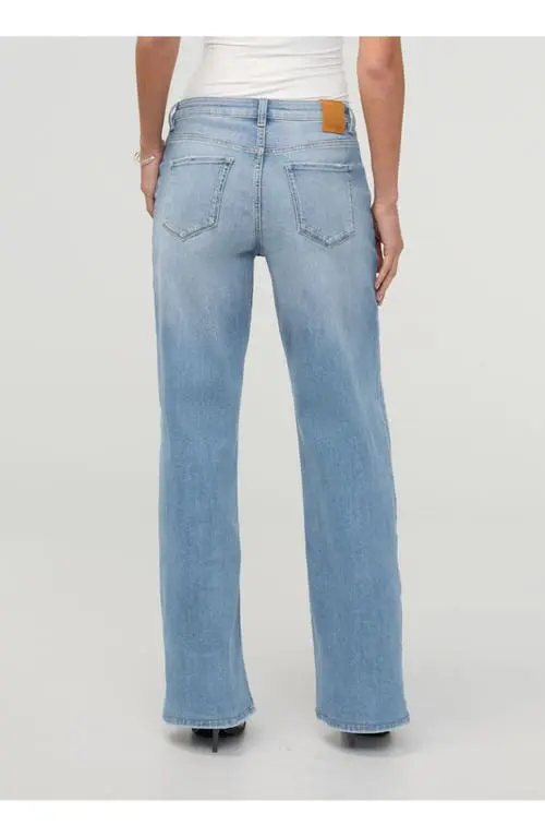 DUER Performance Denim Mid Rise Loose Straight - Current