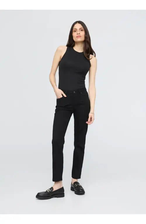 DUER Performance Denim Girlfriend - Black