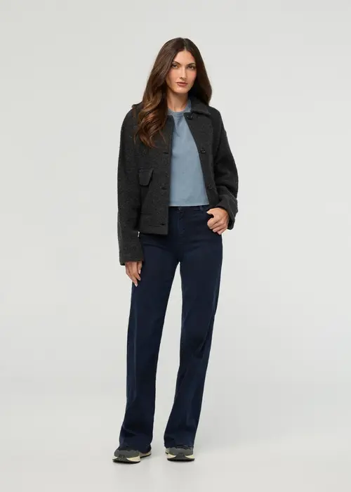 DUER Du/er Performance Denim Girlfriend Jeans - Black