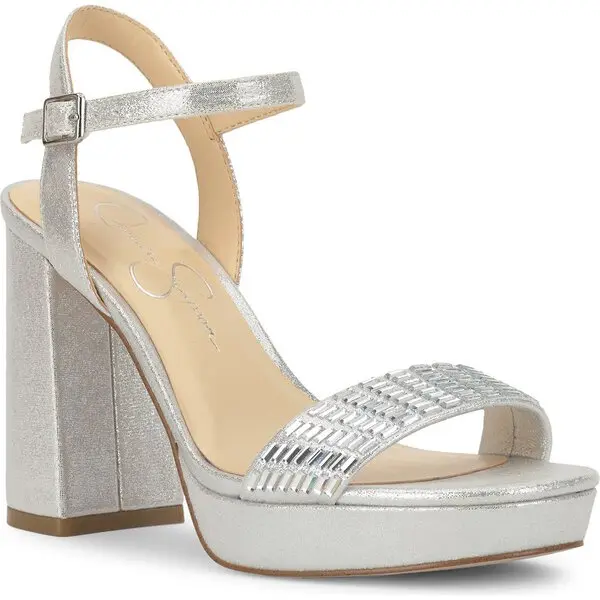 Jessica Simpson Skilia Embellished Platform Sandal