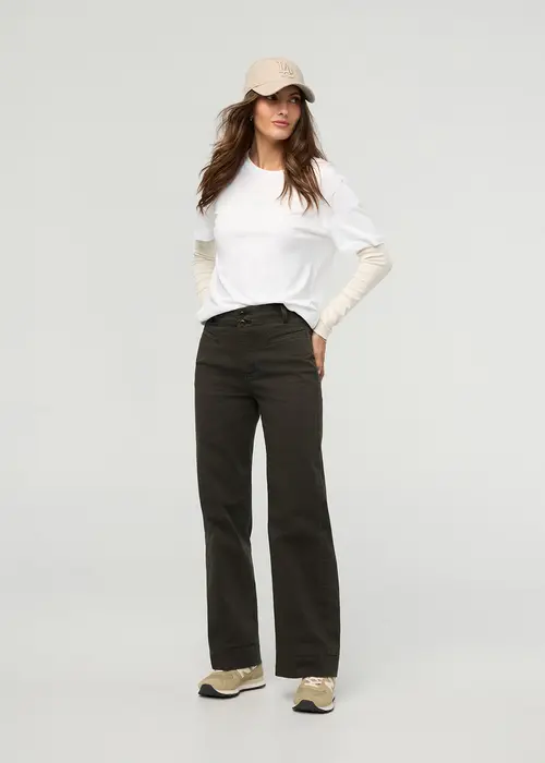 DUER Pure Pima Cotton Dolman Tee - White