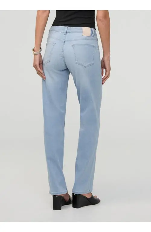 DUER Performance Denim Mid Rise Straight - Desert-blue