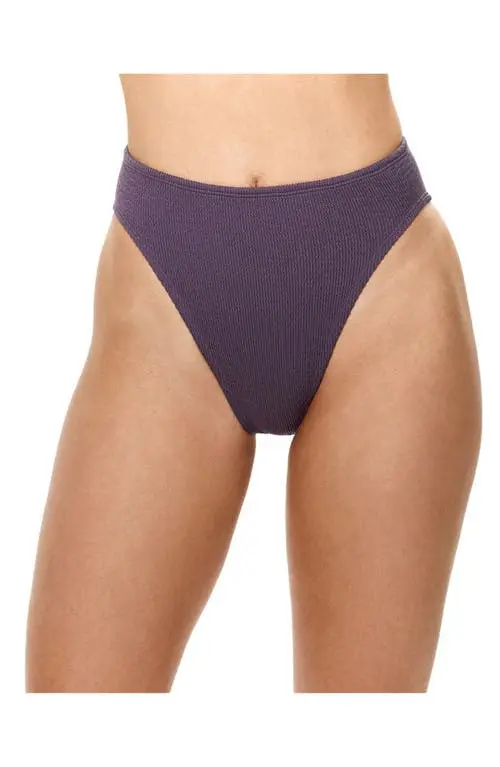 GOTTEX Tubular High Waist Bikini Bottom - Black