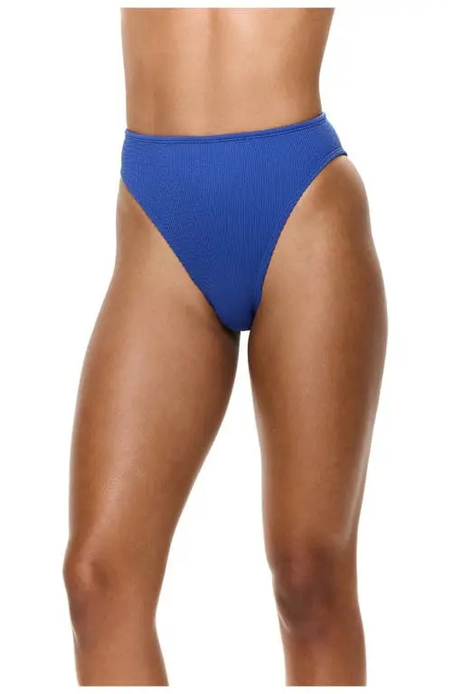 GOTTEX Tubular High Waist Bikini Bottom - Royal