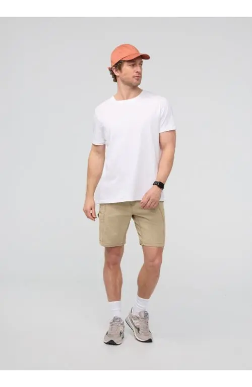DUER Stretch Canvas Cargo Short - Tan