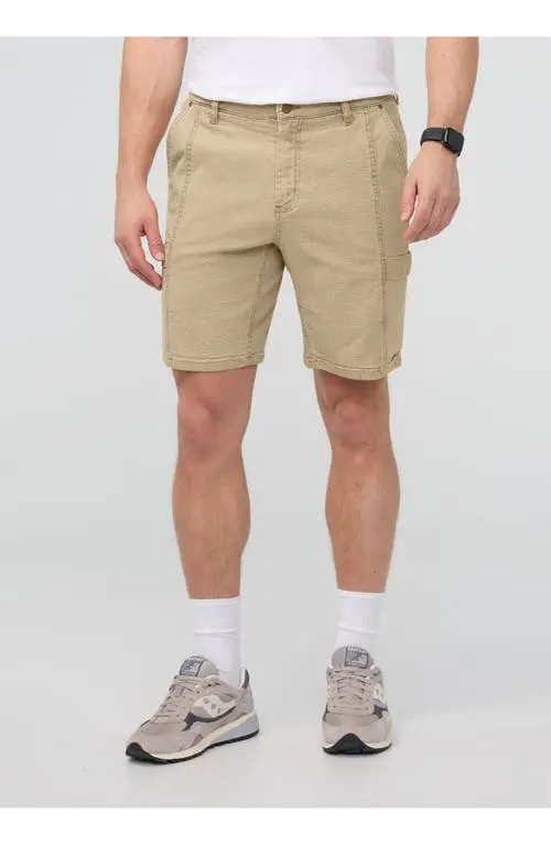 DUER Stretch Canvas Cargo Short - Tan