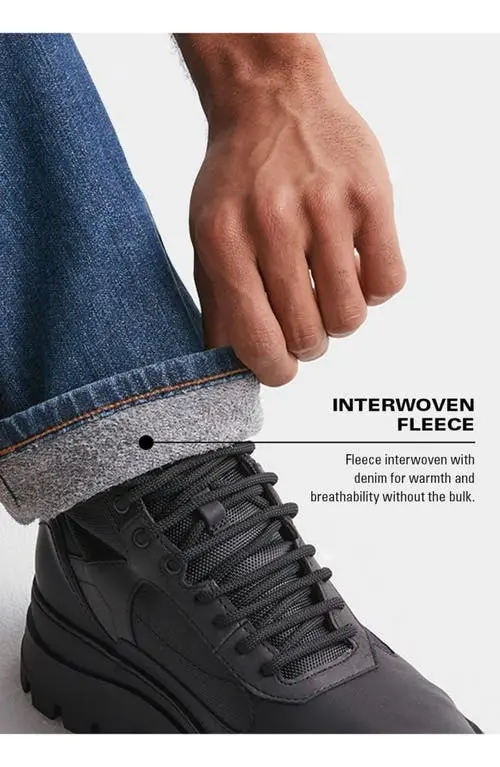 DUER Tech Fleece Denim Relaxed Taper Jeans