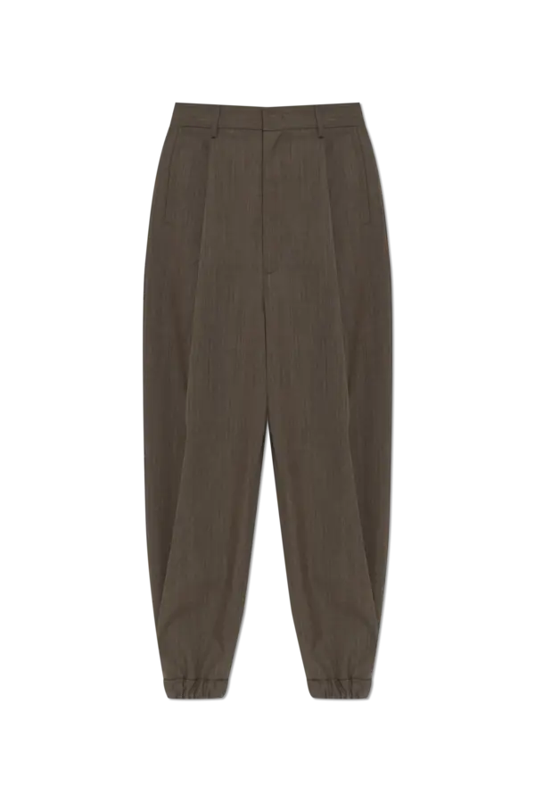 Moschino Wool Dress Pants - Brown