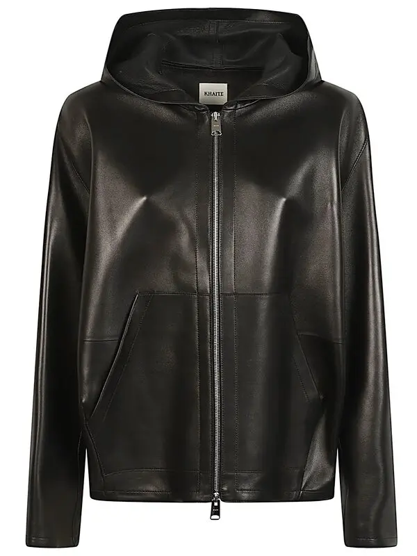 Khaite Darlo Leather Jacket