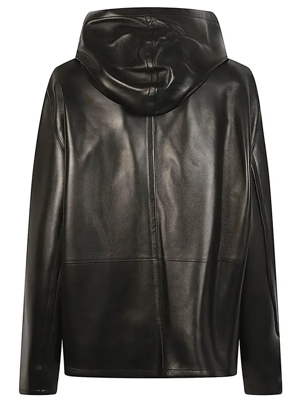Khaite Darlo Leather Jacket
