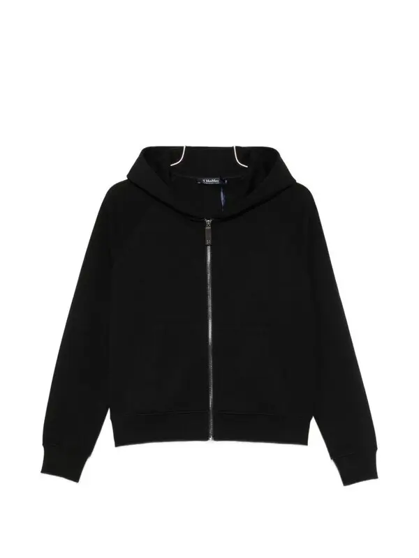 Max Mara Zip-up Cotton Hoodie