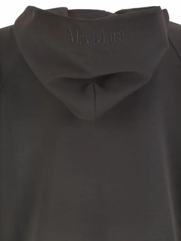 Max Mara Cotton Zipped Hoodie