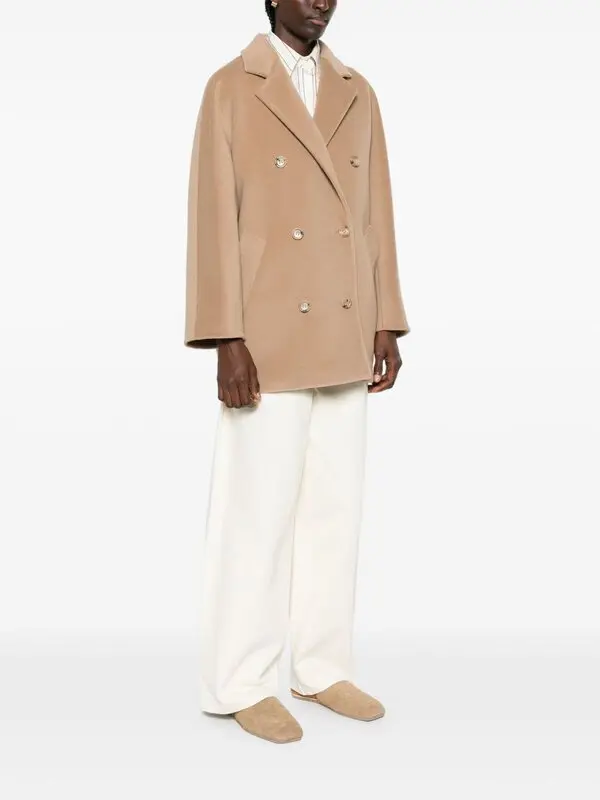 Max Mara Wool And Cashmere Short Coat
