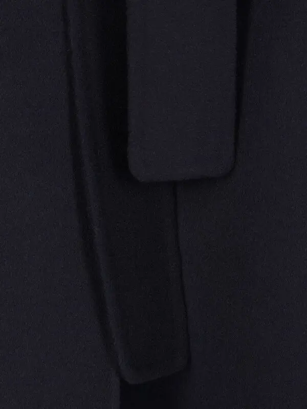 Max Mara Wool Midi Coat - Blue