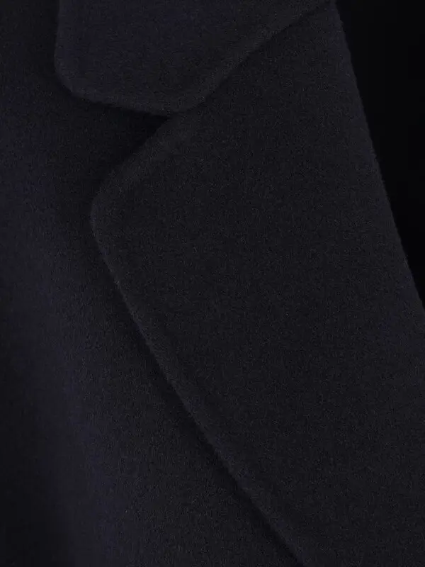Max Mara Wool Midi Coat - Blue