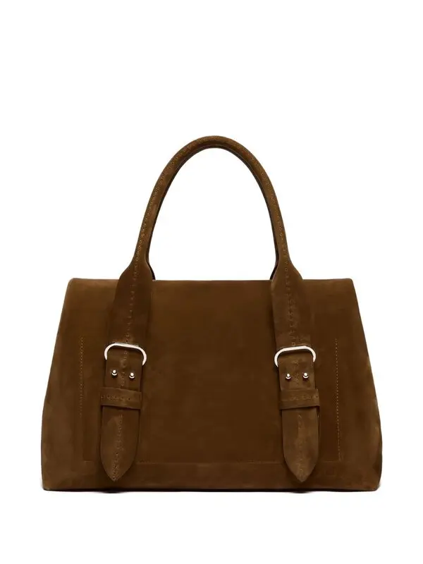 Max Mara Suede Leather Handbag