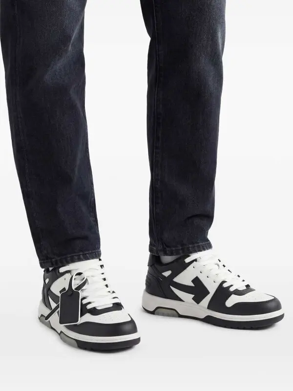 Off-White Out Of Office Leather Sneakers