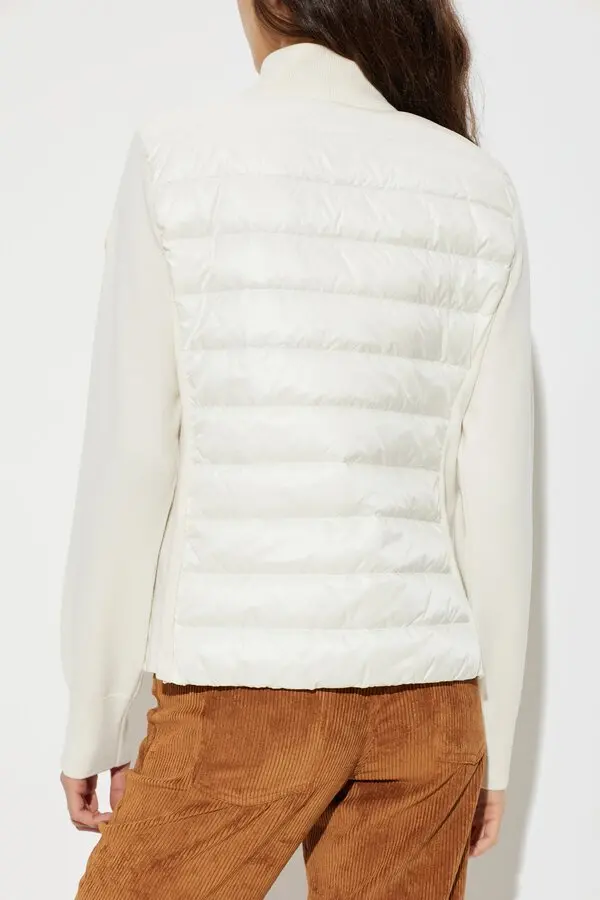 Moncler Cardigan With Down Filling