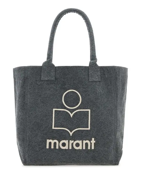 Isabel Marant Étoile Yenky Small Cotton Tote - Black
